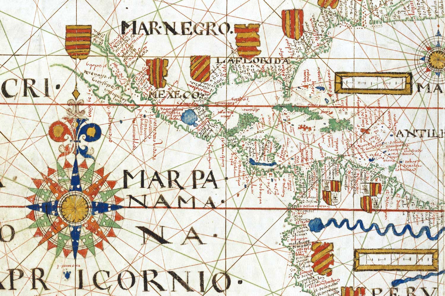 Portulan portugais de 1573