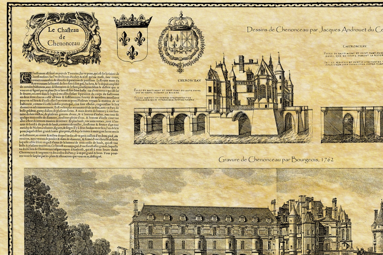 Chateau de Chenonceau en 1576