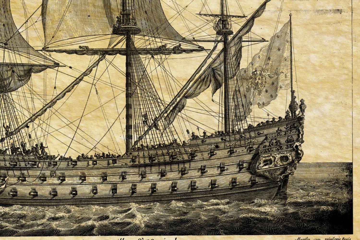 Soleil Royal en 1685